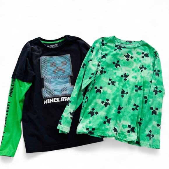 Mojang | Shirts & Tops | Mojang Minecraft Hoodie Bundle Creeper ...